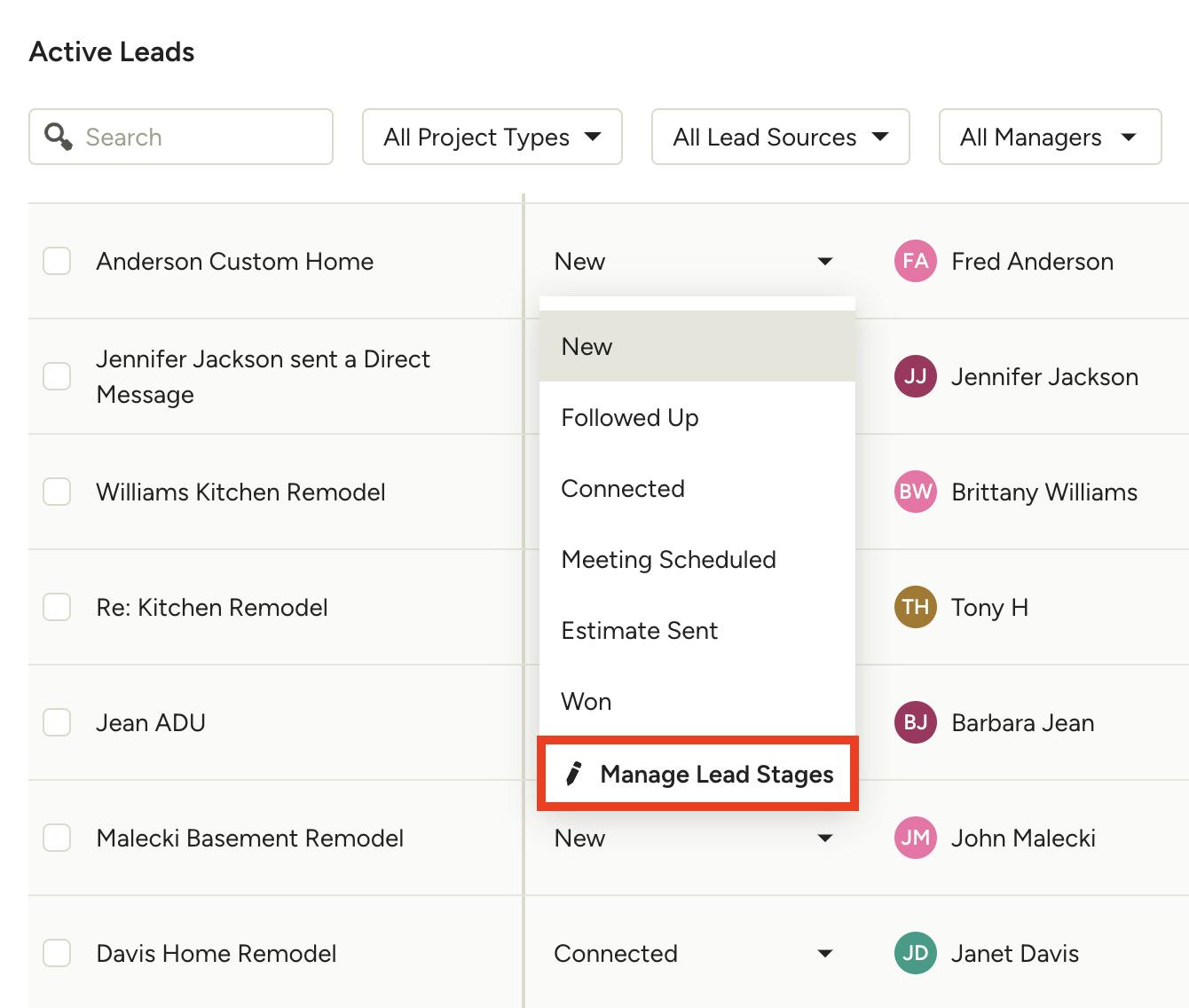 How to Customize Your Lead Stages