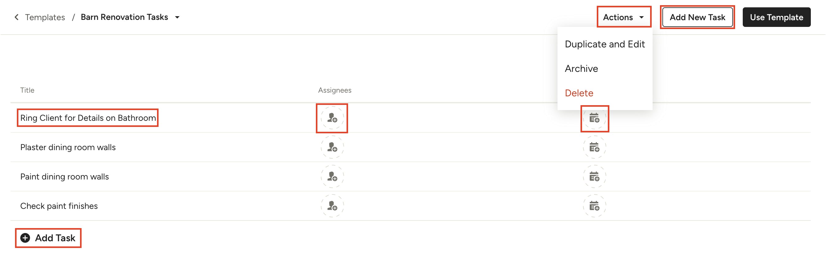 How to Use Task Templates | Houzz Pro