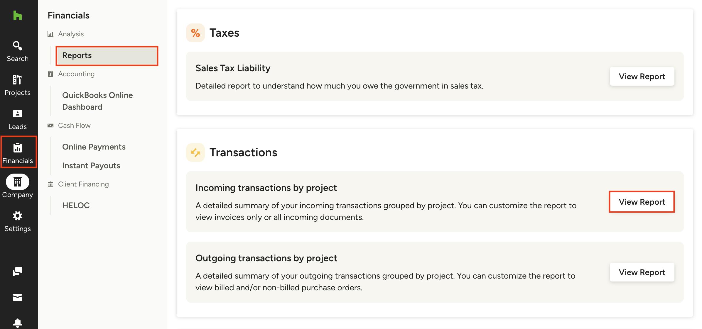 How to See Markup Revenue per Project