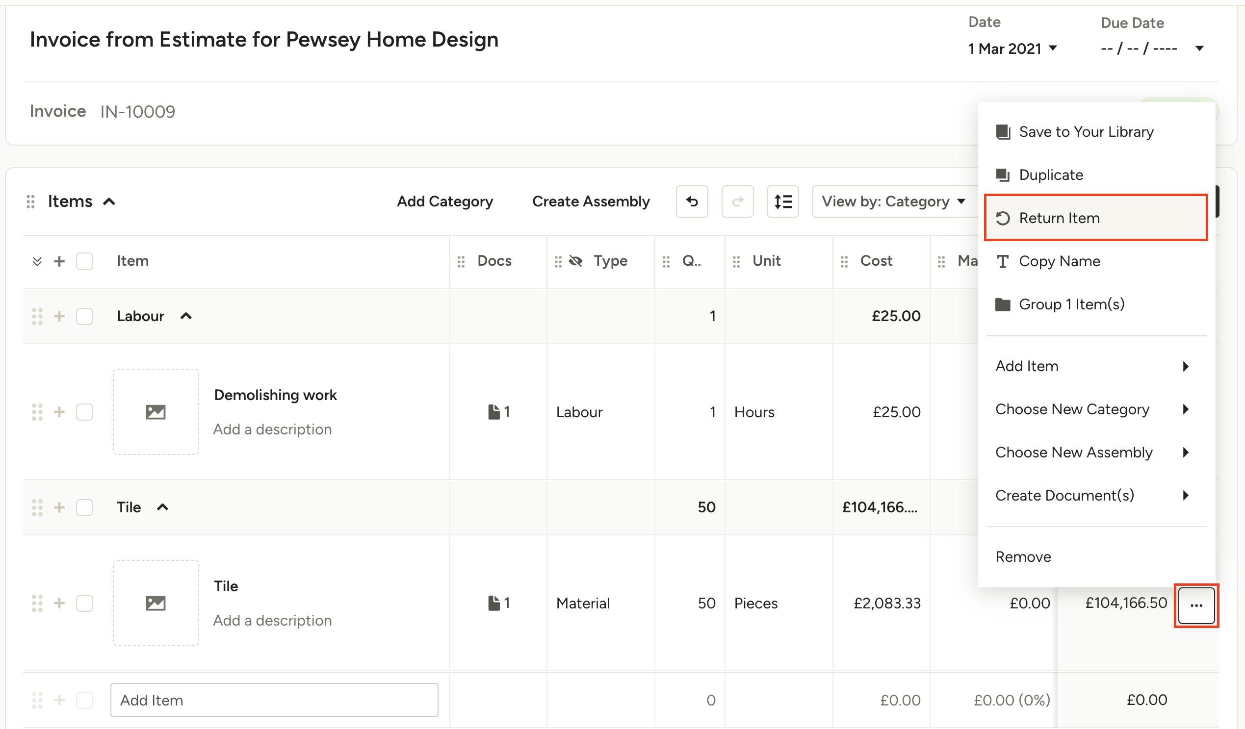 How to Create Credits | Houzz Pro