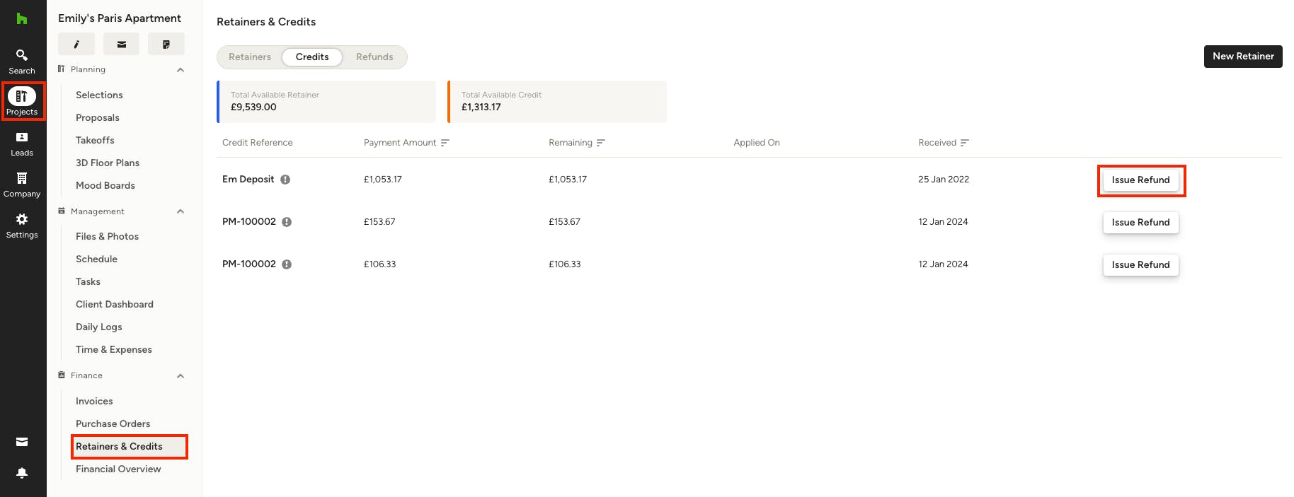 How to Handle Refunds in Houzz Pro | Houzz Pro