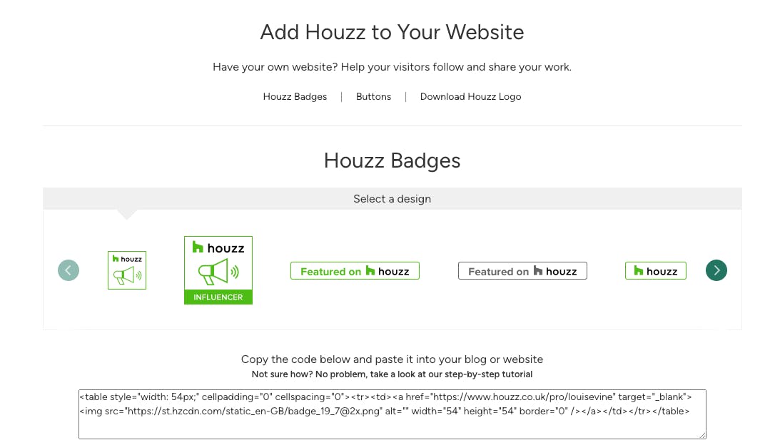 Houzz Badges and Icons | Houzz Pro