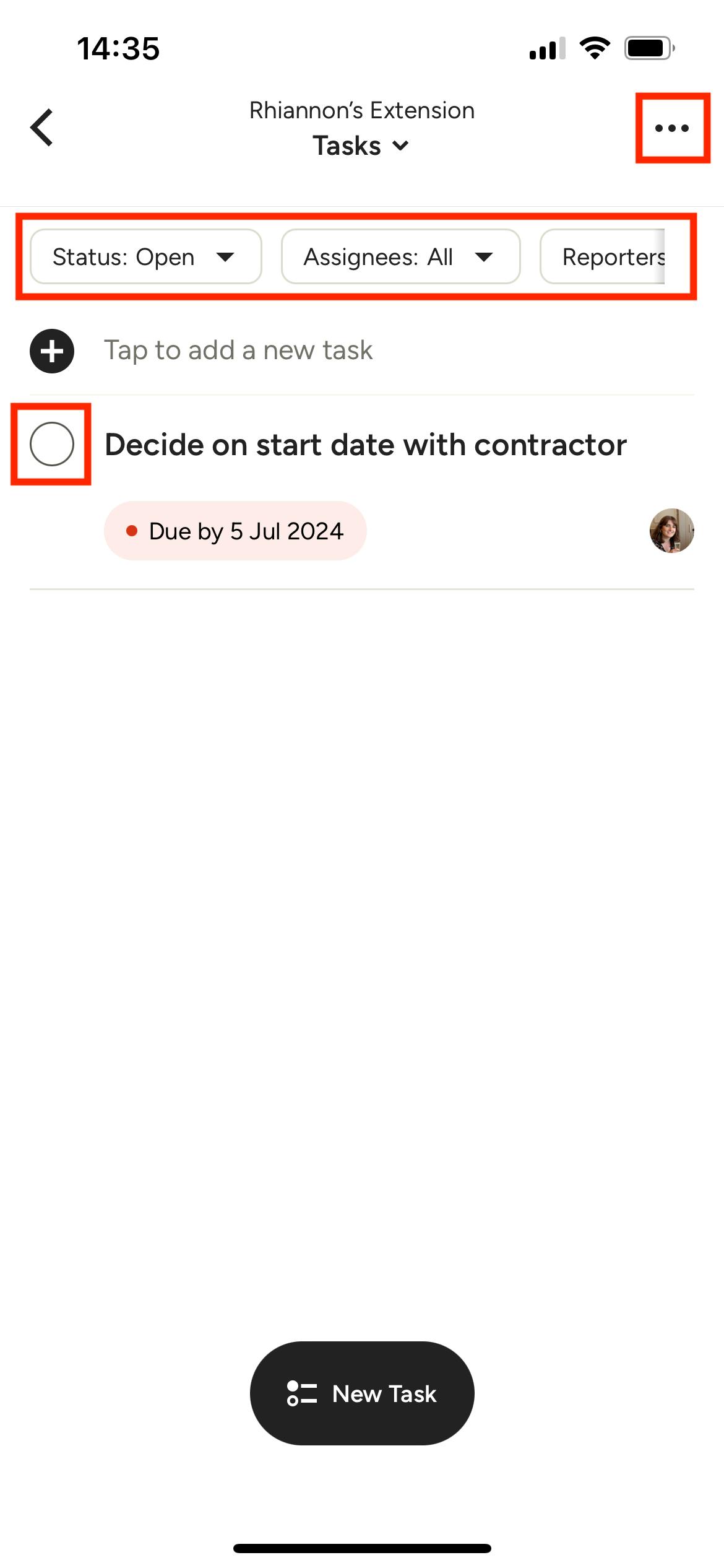 How to Use Tasks on the Mobile App | Houzz Pro