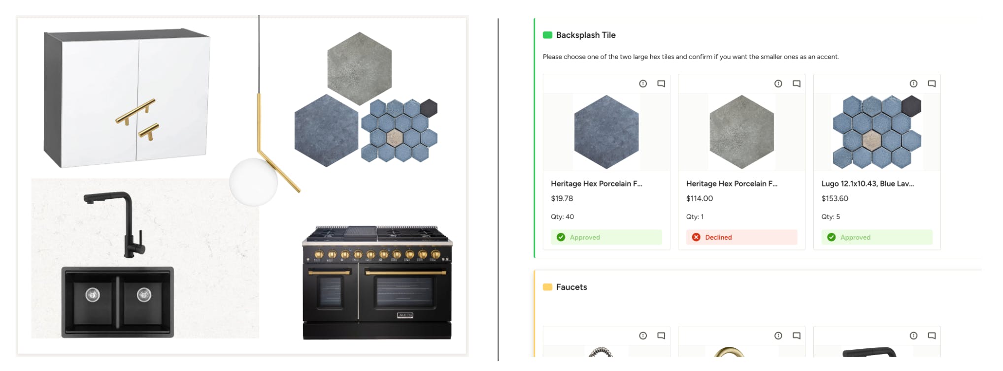 The Differences Between Mood Boards and Selection Boards
