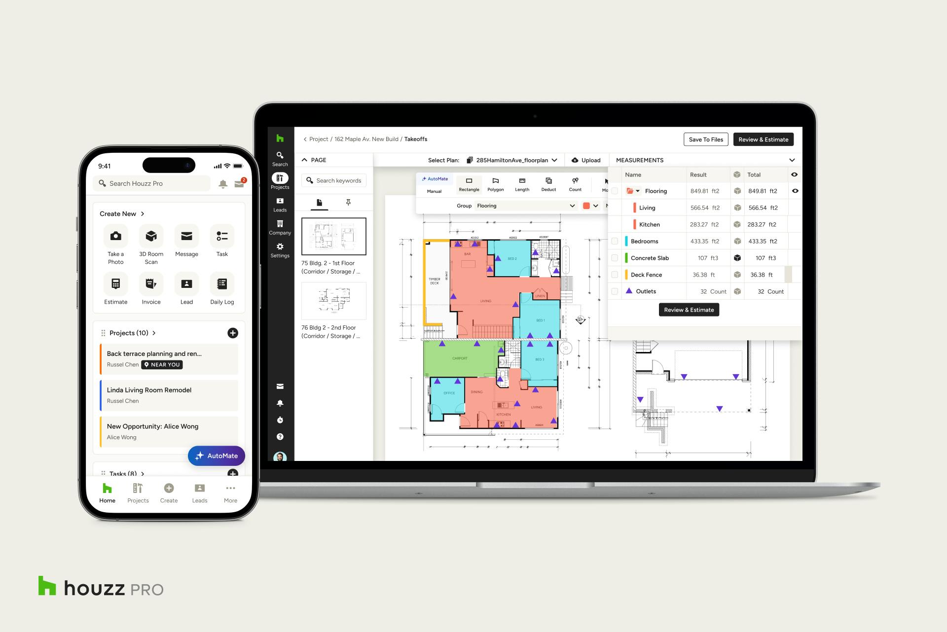 Houzz Pro Puts the Power of Artificial Intelligence to Work for You