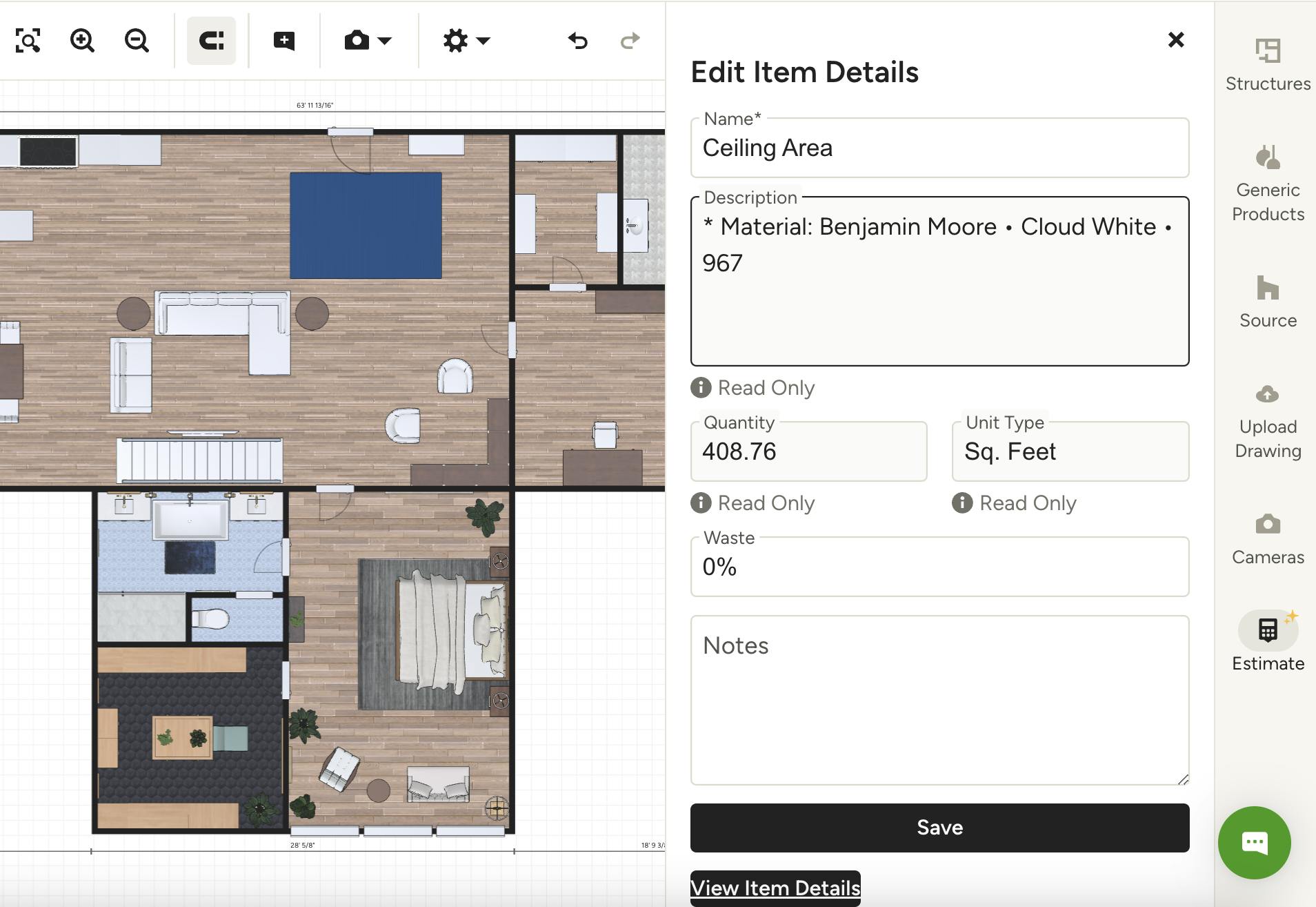 How to Create an Estimate or Proposal Using Your 3D Floor Plan