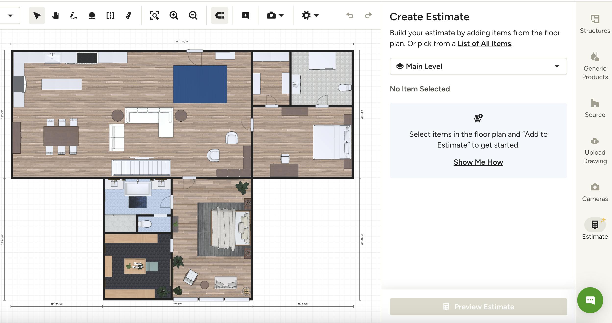 How to Create an Estimate or Proposal Using Your 3D Floor Plan