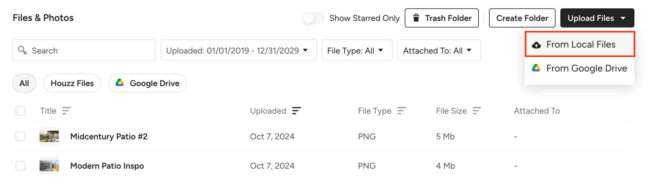 How to Access and Organize Your Files | Houzz