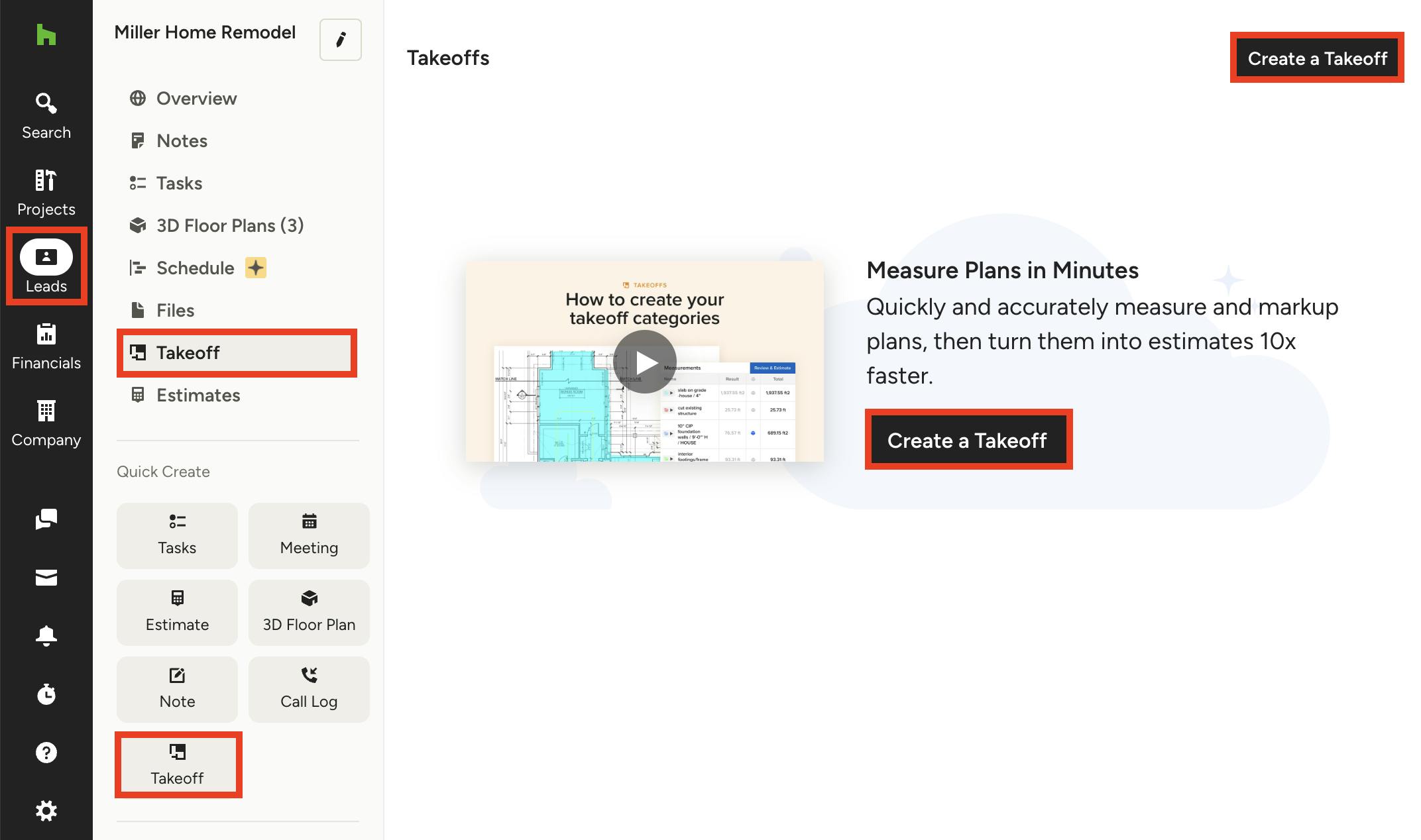 How to Use Takeoffs on Houzz Pro