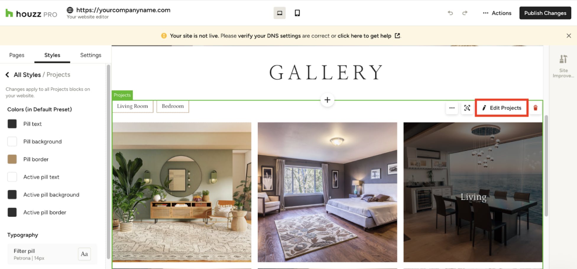 How to Edit the Projects Page on Your Houzz Website | Houzz Pro