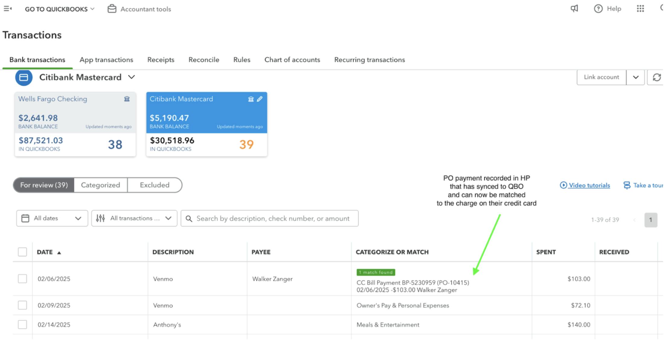 How to Sync Vendor Purchases and Expenses to QuickBooks Online