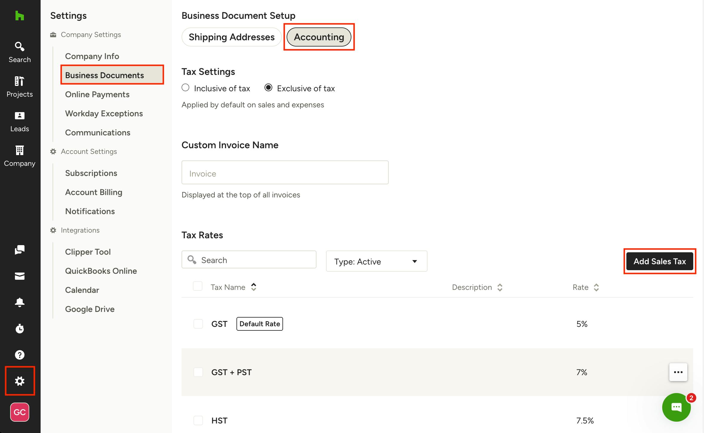 How to Set Tax Rates for Canada