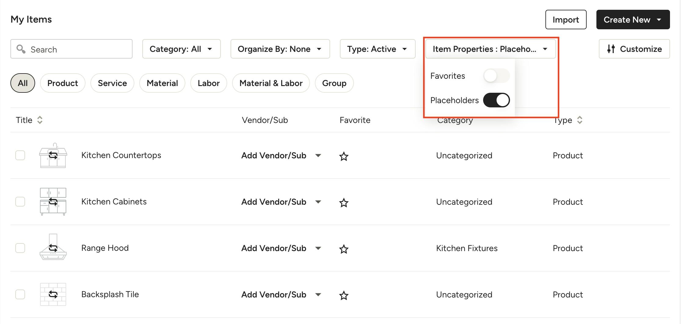 How to Use Placeholders for Selections