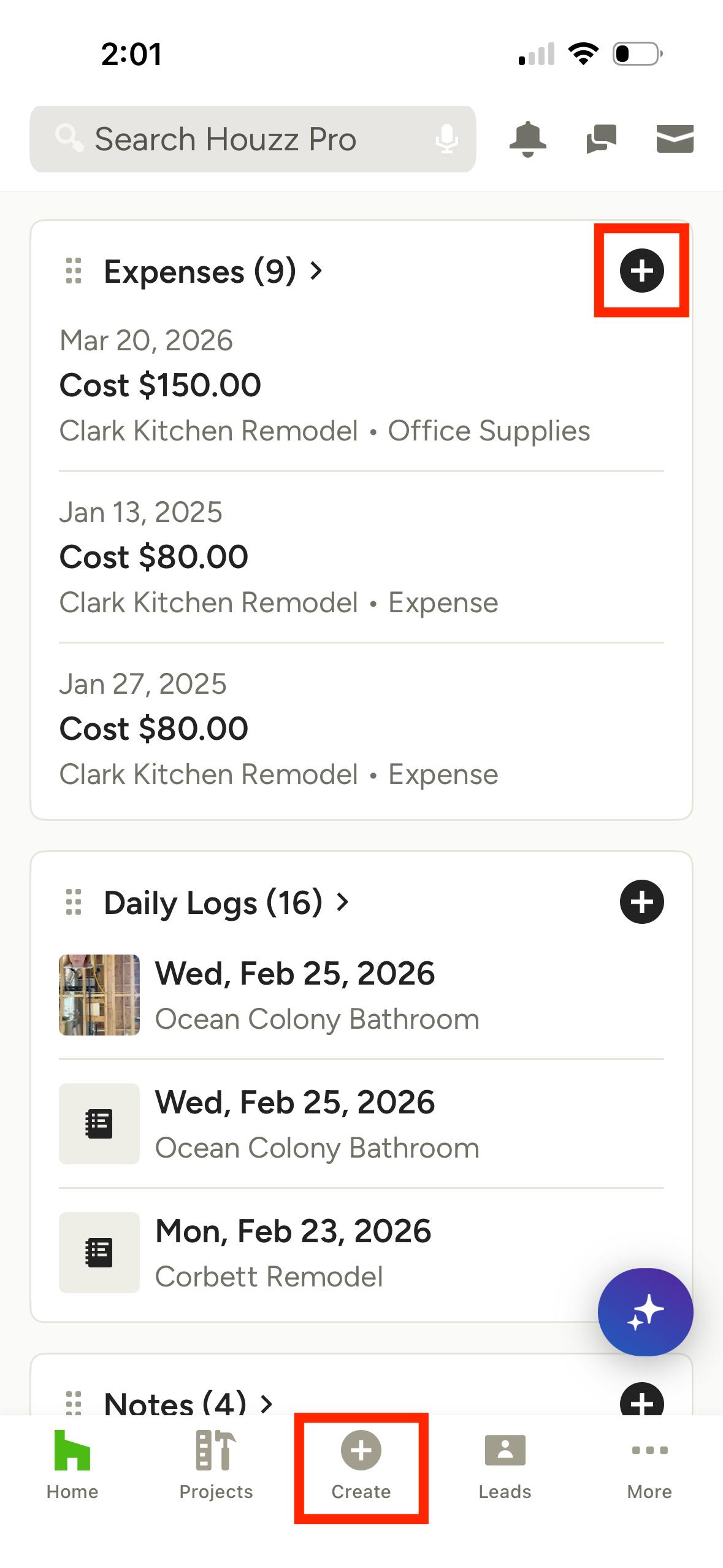 How to Log Expenses on the Mobile App