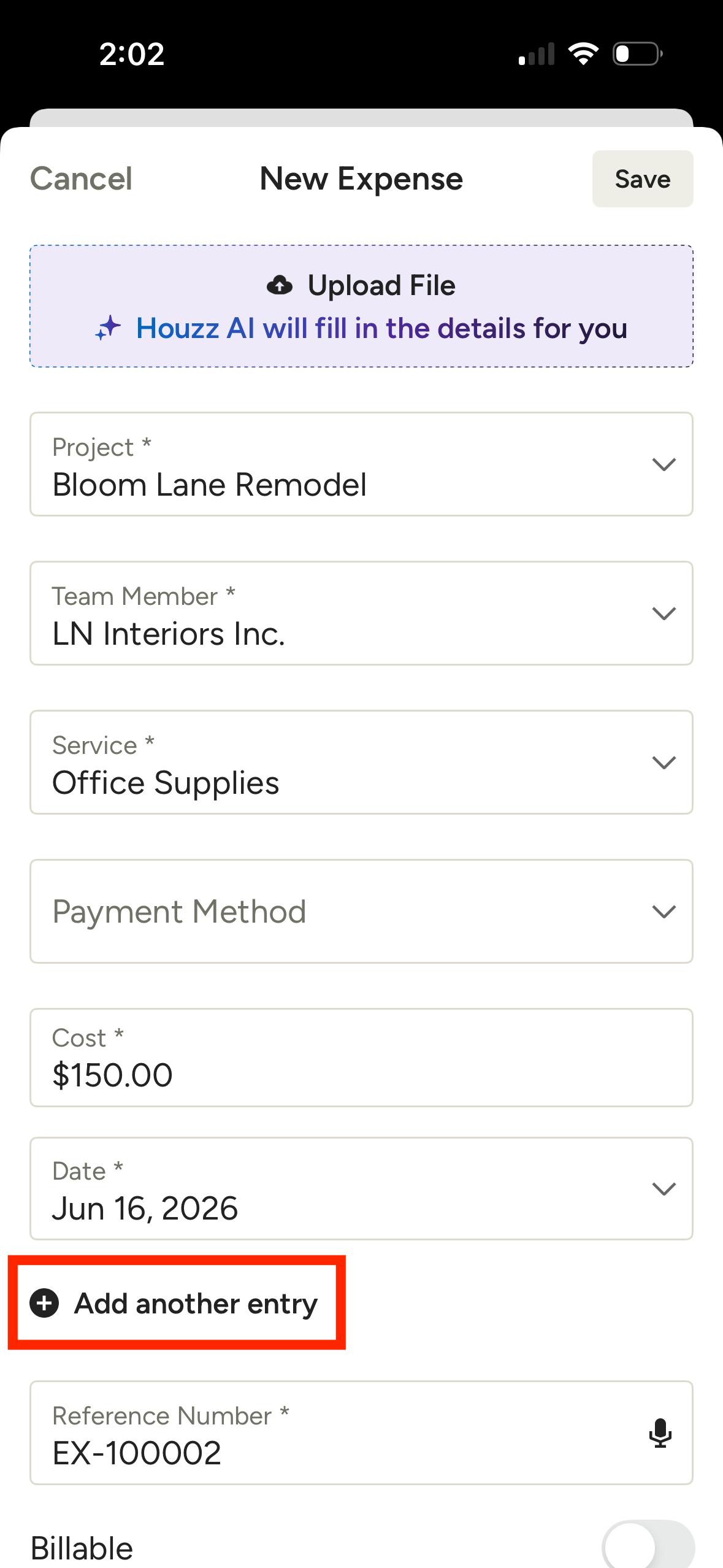 How to Log Expenses on the Mobile App